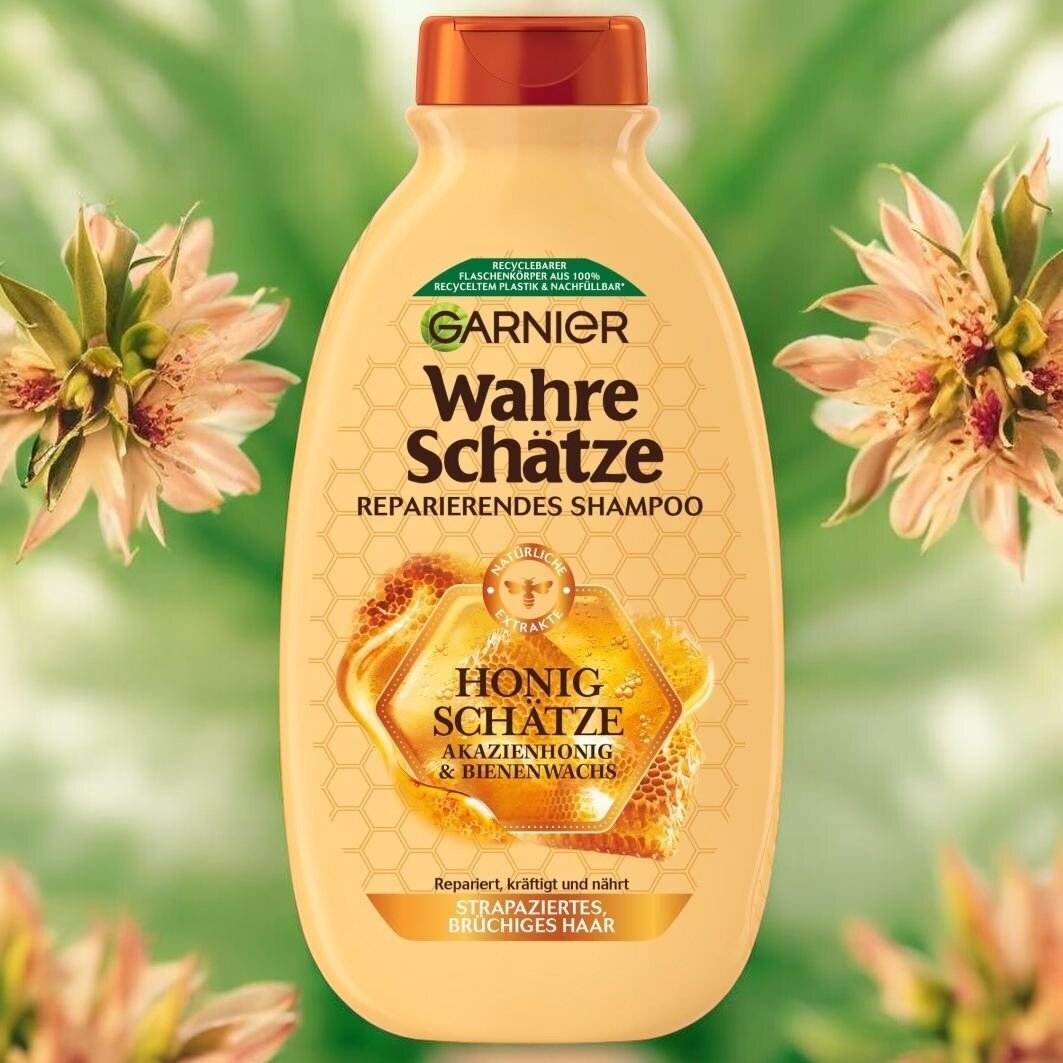 Garnier Wahre Schätze Akazien Honig шампунь с мёдом акации 300 мл.