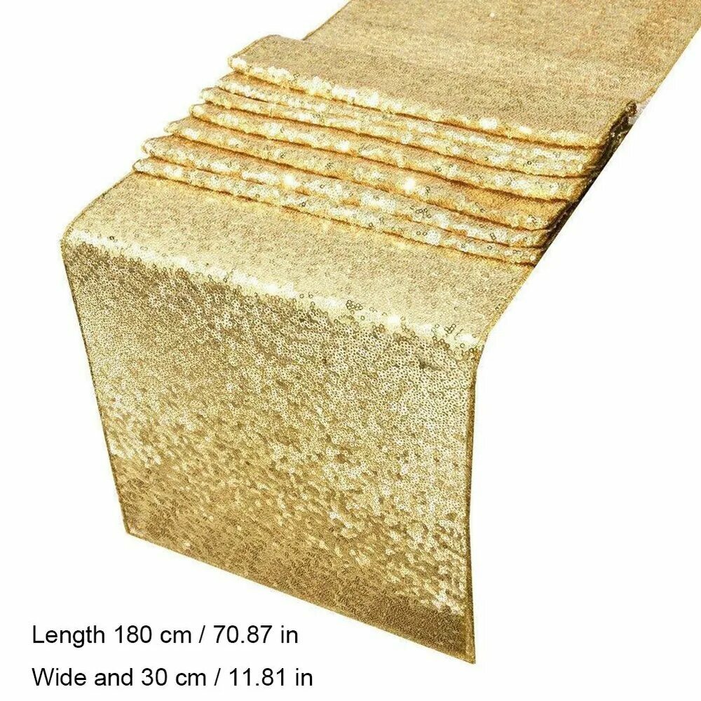 Скатерть Полиэфирный шелк 30x180см