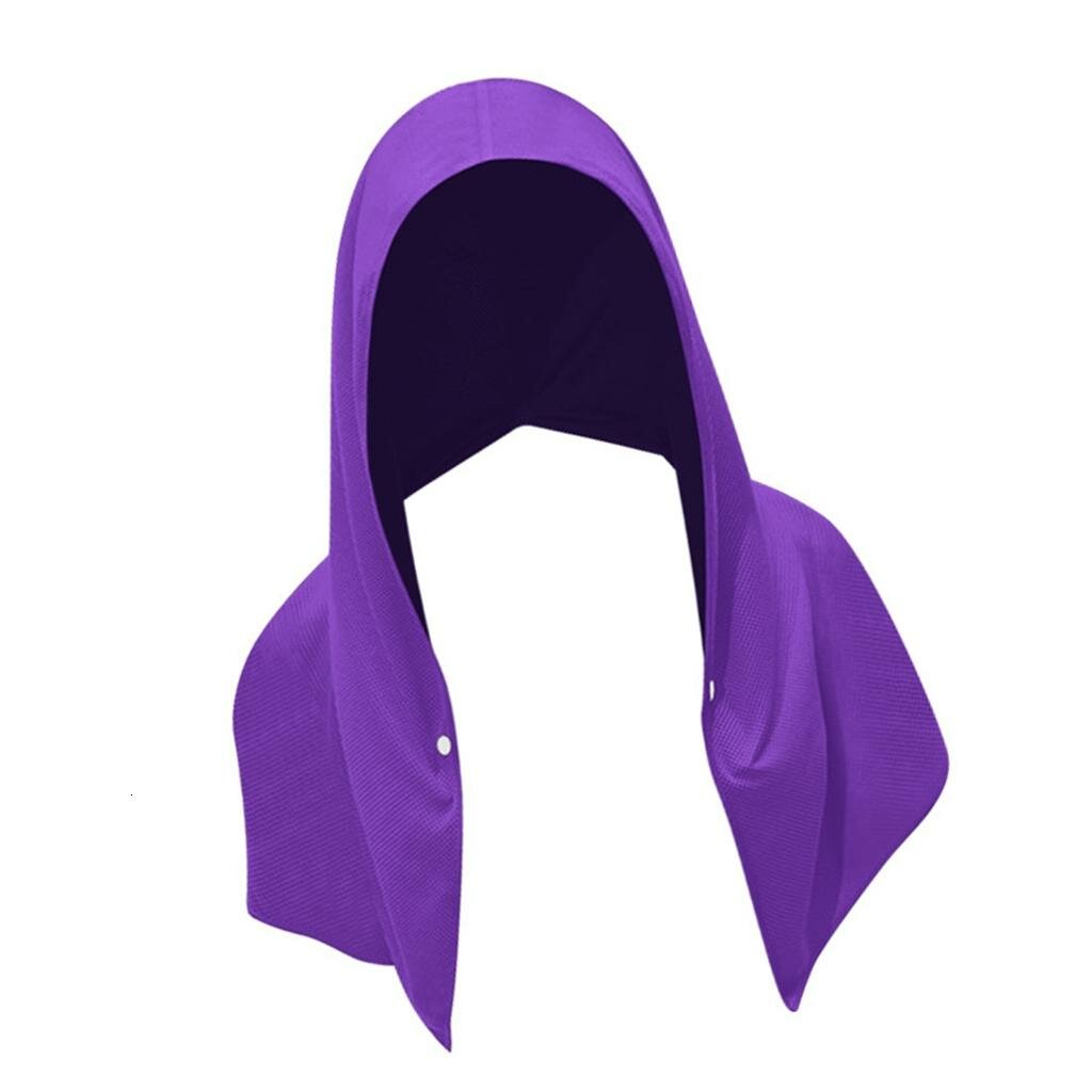 Охлаждающий шарф-худи, Фиолетовый