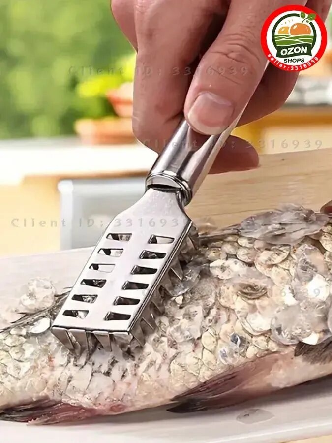 Рубанок для рыбы, инструмент для убоя рыбы, нержавеющая сталь
