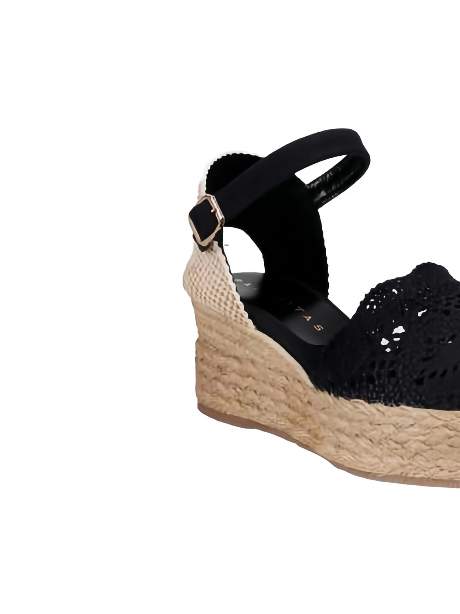 Эспадрильи Paloma Barcelo Black heeled espadrilles, размер 40, черный — фото 1