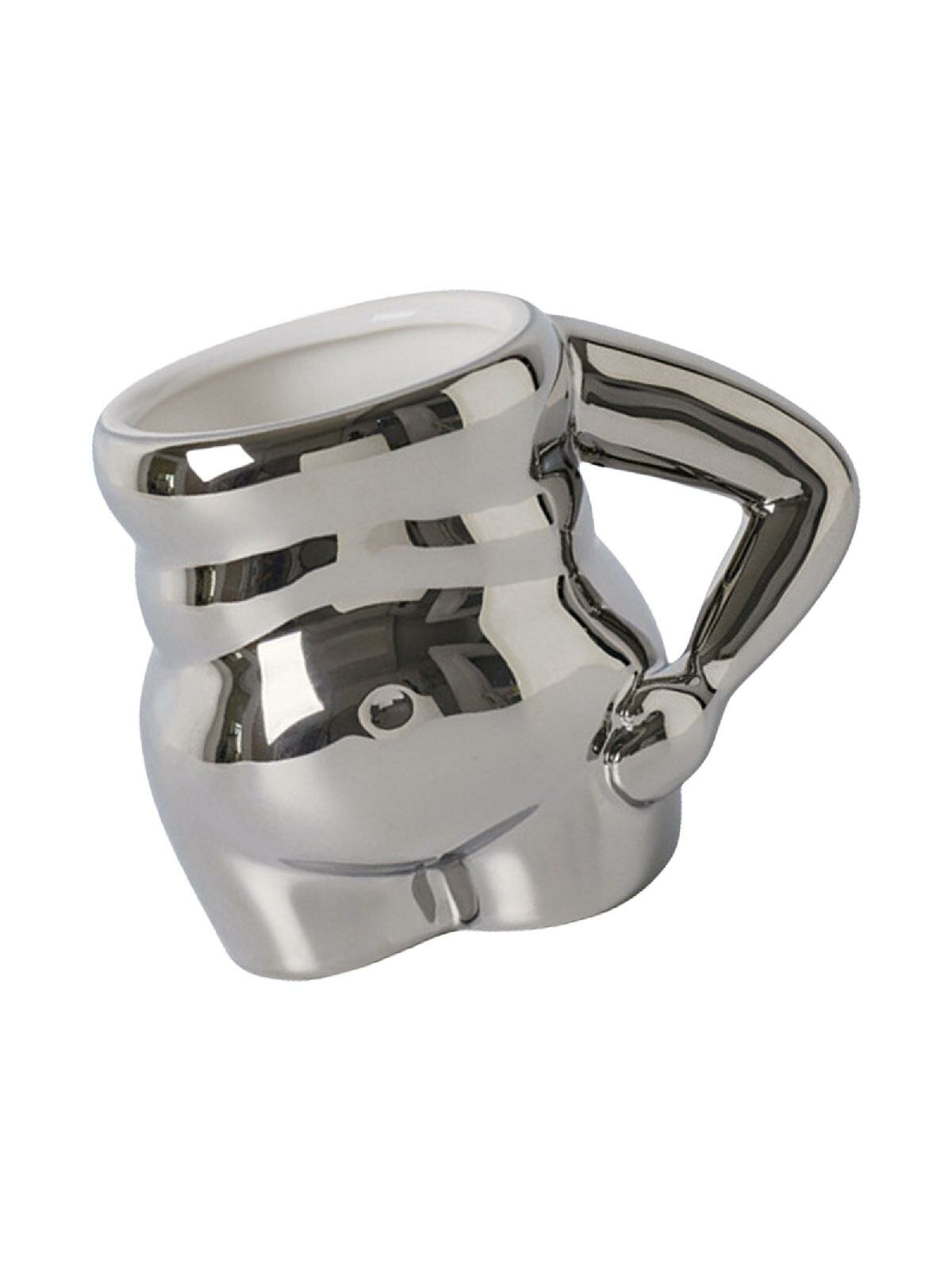 Уникальная кружка для живота Практичная посуда для кофе чая сока дома или в офисе