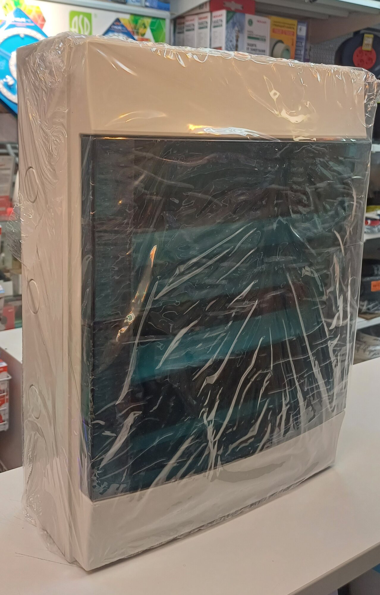 Бокс настенный 24М прозр. дверь Mistral65 (с клемм) 65П12Х22Z 1SLM006501A1204