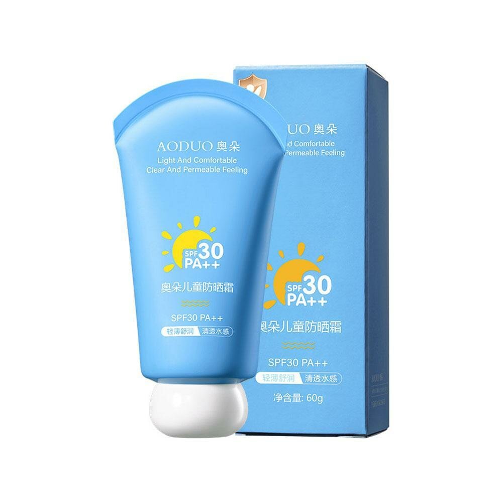 Солнцезащитный крем spf 50+, Подходит для детей, 60 г