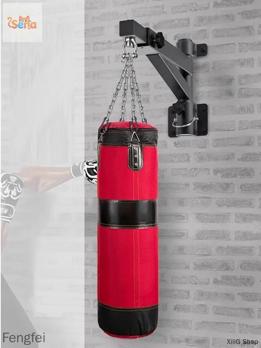 Кронштейн Настенный Для Боксерского Мешка, Для Домашнего Спортзала, Поворотная, Регулируемая Длина, Для Кикбоксинга, Тайского Бокса, Скоростной Груши