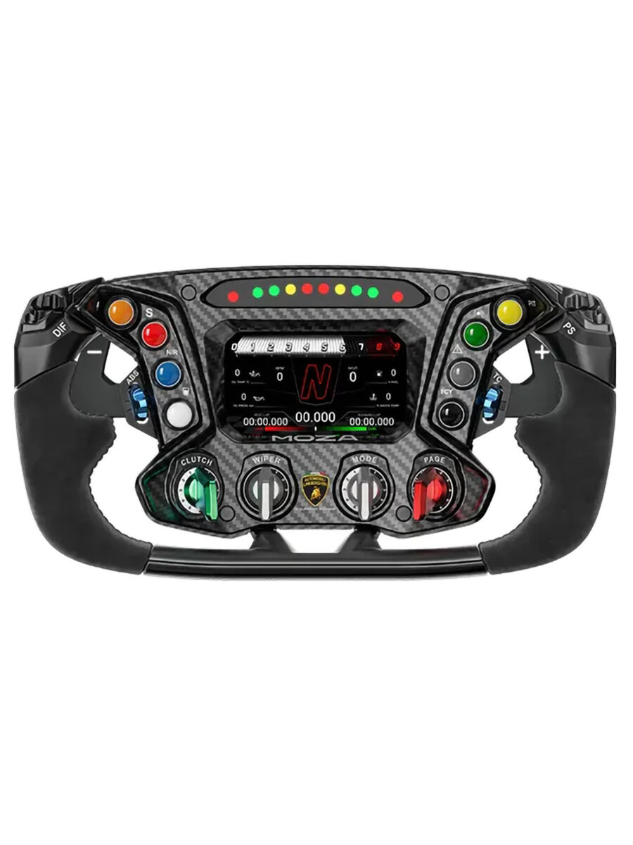 Съемное рулевое колесо MOZA Lamborghini Essenza SCV12 Sim-Racing Steering Wheel RS070