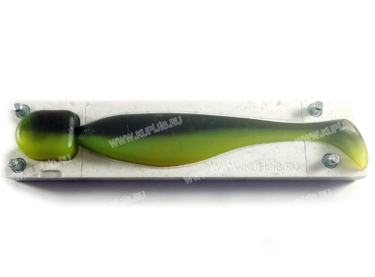 Commandor 5.5" 140 мм форма под шприц из акрилового камня для литья рыболовных силиконовых приманок