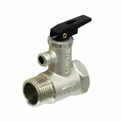 Предохранительный клапан для водонагревателей с курком TIM 1/2"