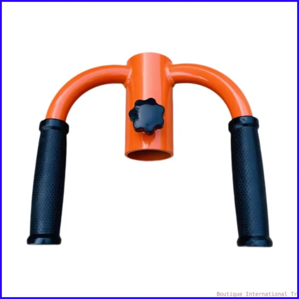 Гриф для штанги с удобными ручками для силовых тренировок в домашних условиях и спортзалах