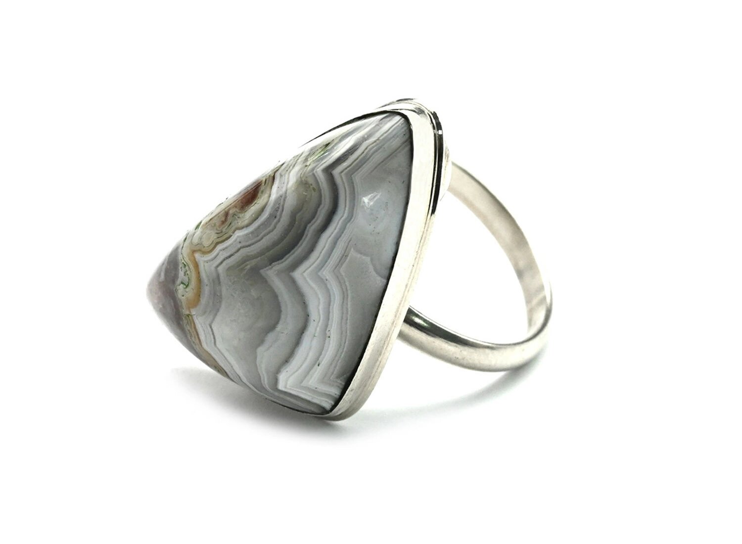 Кольцо, агат