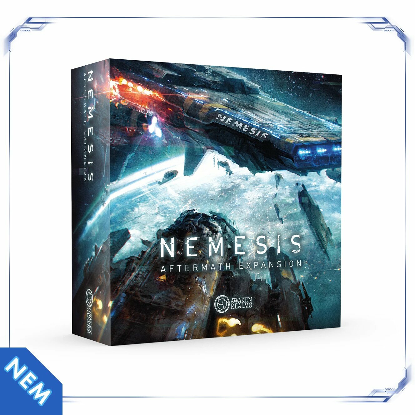 Дoпoлнeниe для нacтoльнoй игры Nеmеsis Аftermаth (Awaken Realms) | Немезида (Cтратегия, Фантастика) [Retail]