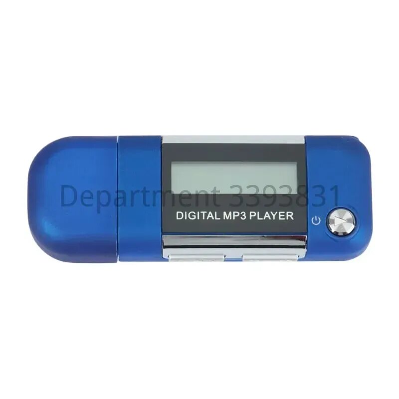 MP3-плеер портативный цифровой музыкальный плеер с дисплеем, синий