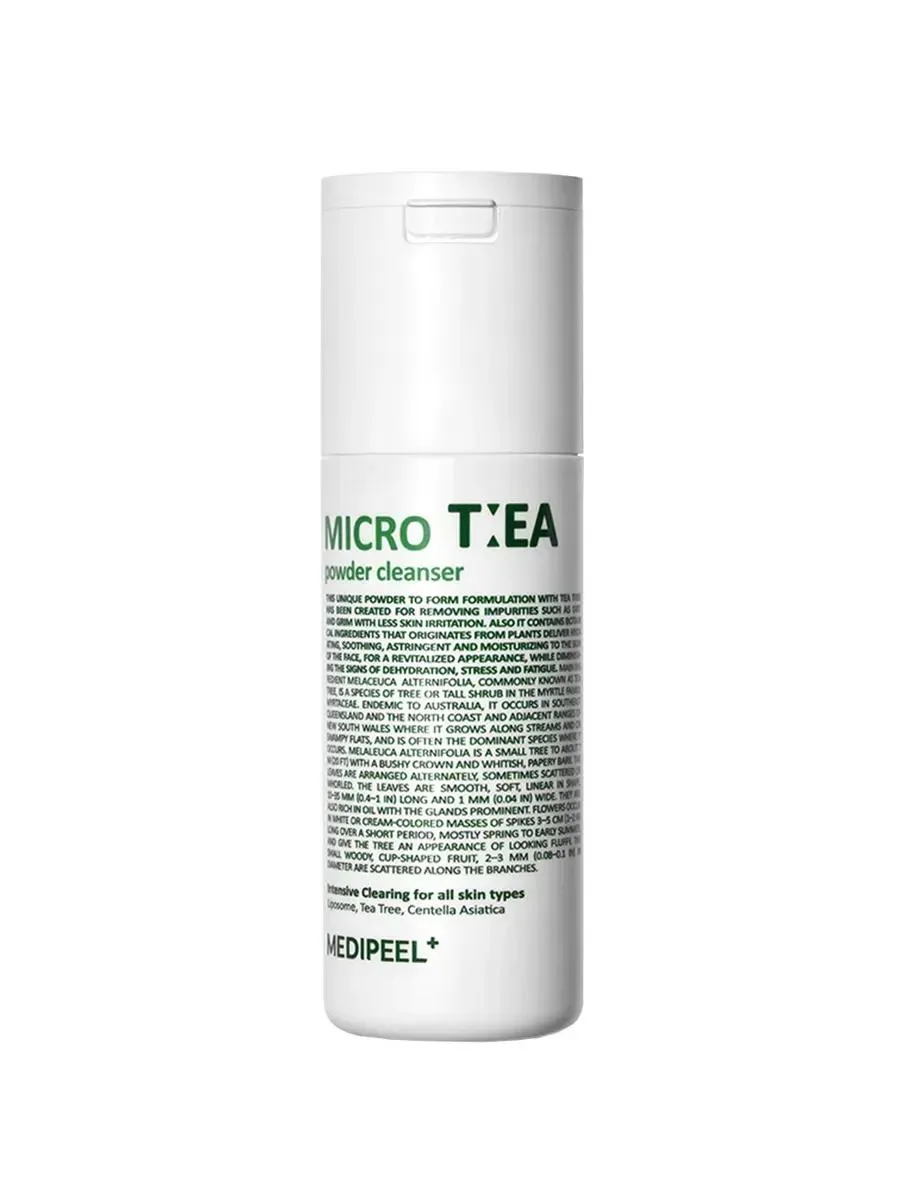 Глубоко очищающая энзимная пудра с чайным деревом Medi-Peel Micro Tea Powder Cleanser 70g