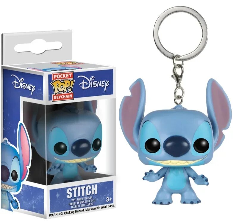 Funko Pocket Pop брелок Stitch, синий