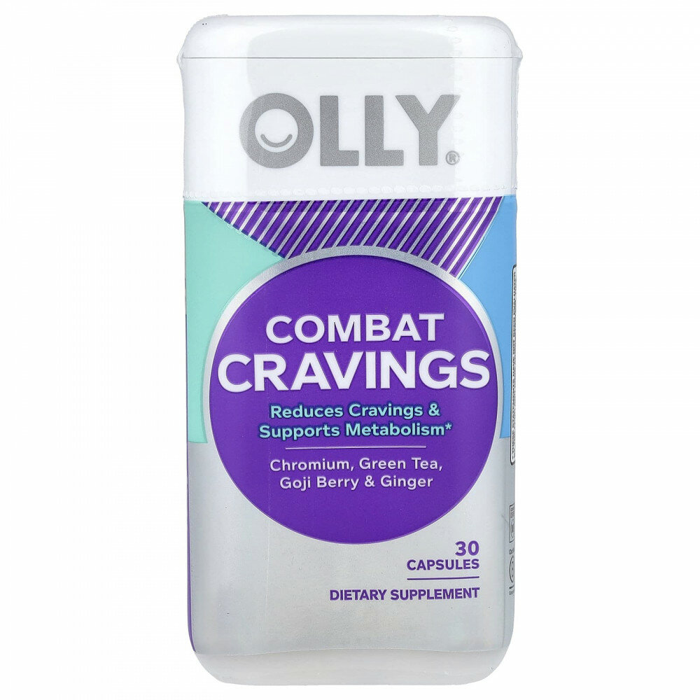 OLLY, Combat Cravings`` 30 капсул