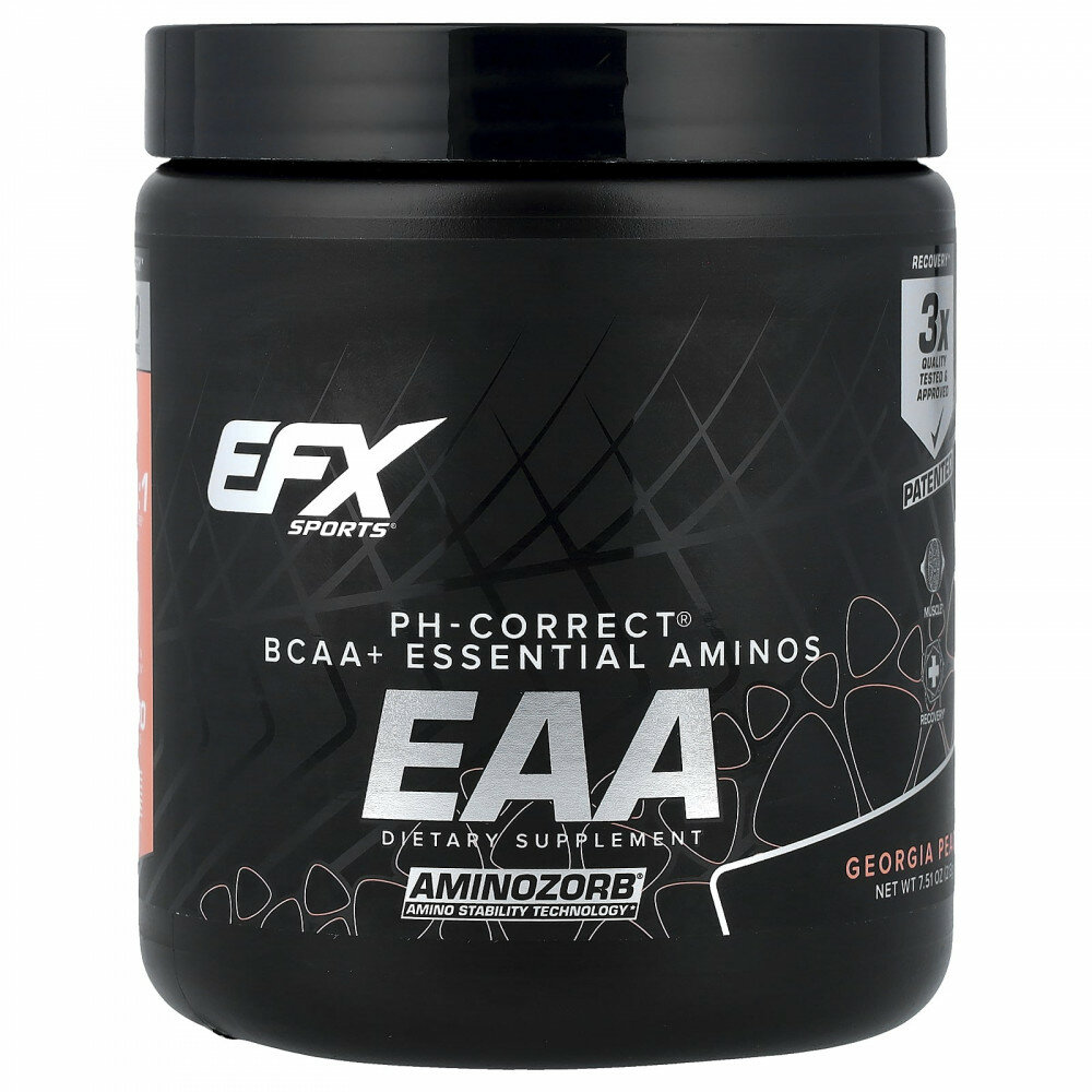 EFX Sports, EAA, грузинский персик, 213 г (7,51 унции)