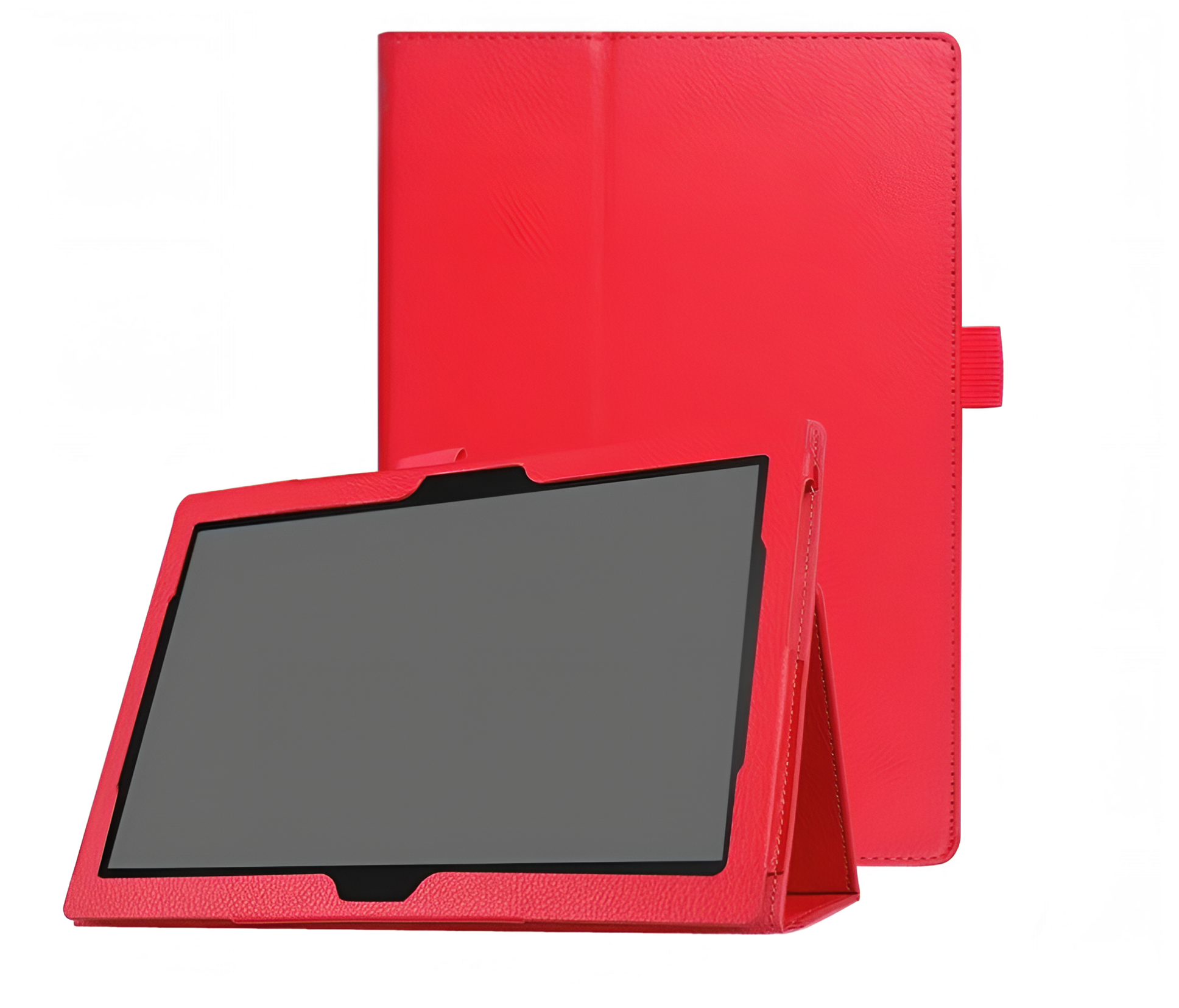 Чехол-обложка с подставкой для Lenovo Tab P11 TB-J606L / TB-J606F (2020/2021) / Pad 2021 (TB-J616) красный кожаный