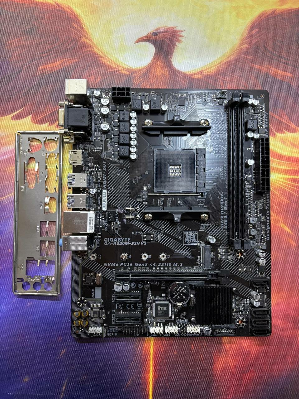 Материнская плата gigabyte GA-A320M-S2H V2 AM4