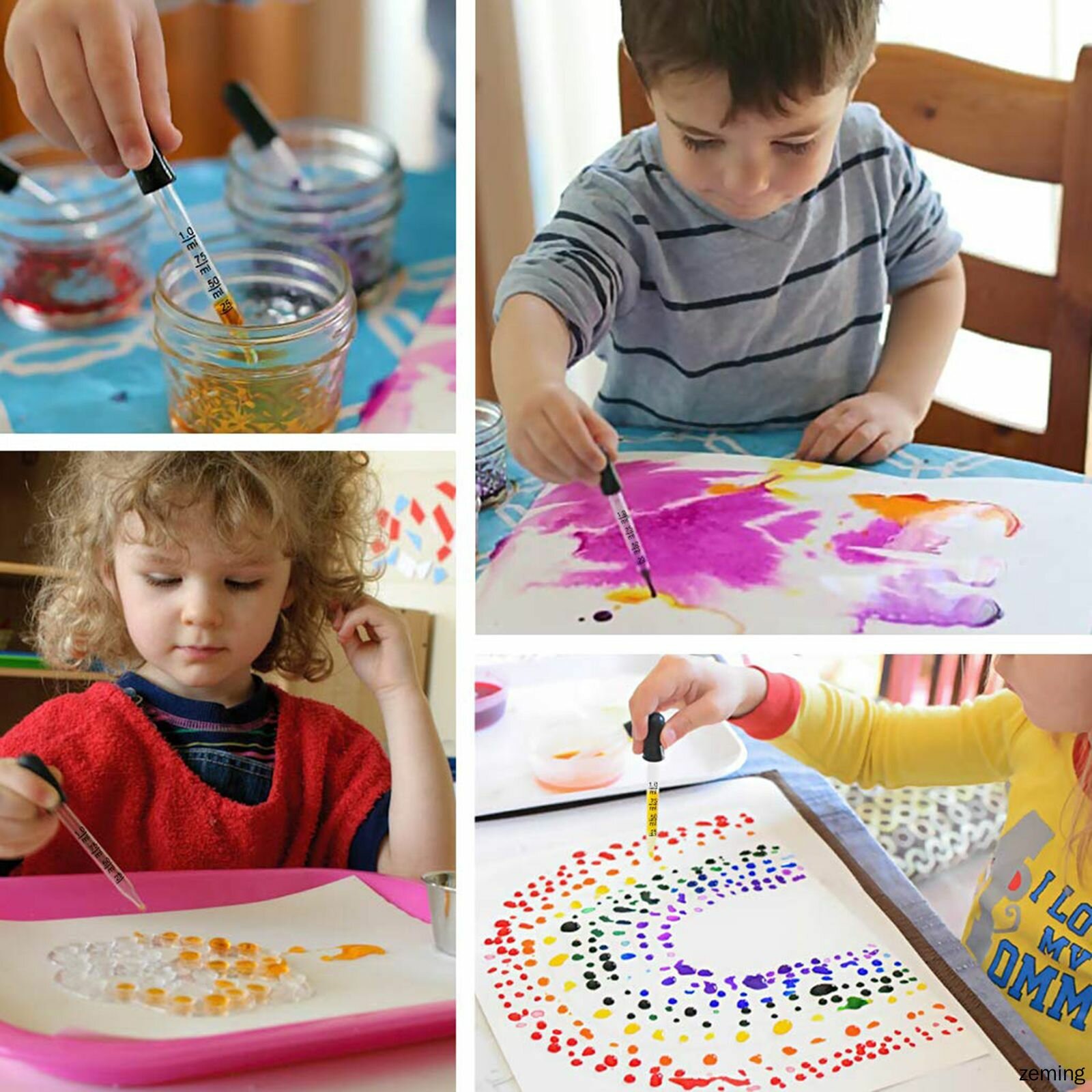 1 стеклянная мерная пипетка-капельница пипетка-пипетка 1 мл-прямая головка