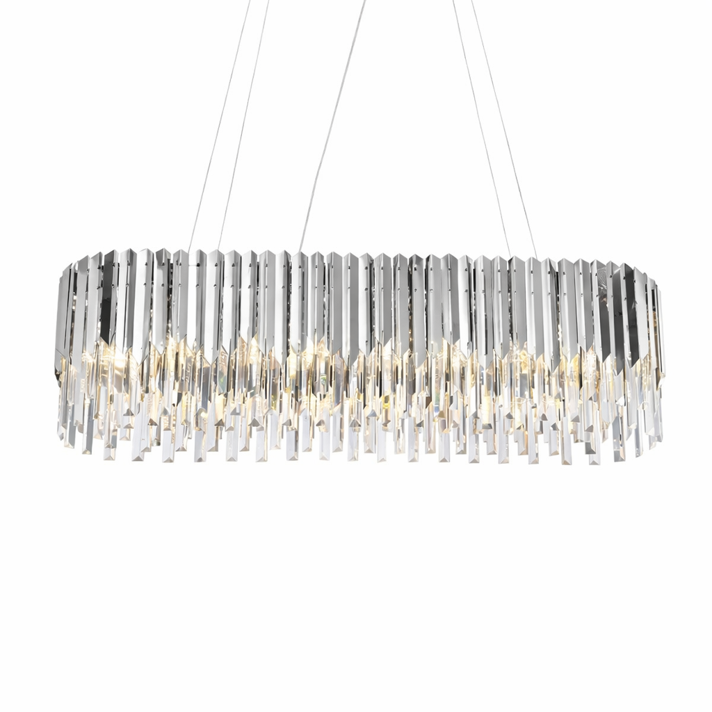 Подвесная дизайнерская люстра 5057-1000*300 CH Свет Столицы, E14, 40W