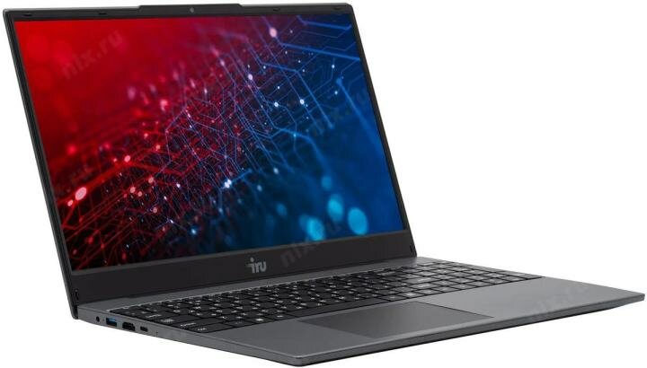 (2150148) Ноутбук IRU Tactio 15PHR Ryzen 5 7430U 16Gb SSD512Gb AMD Radeon Graphics 15.6" IPS FHD (1920x1080) Windows 11