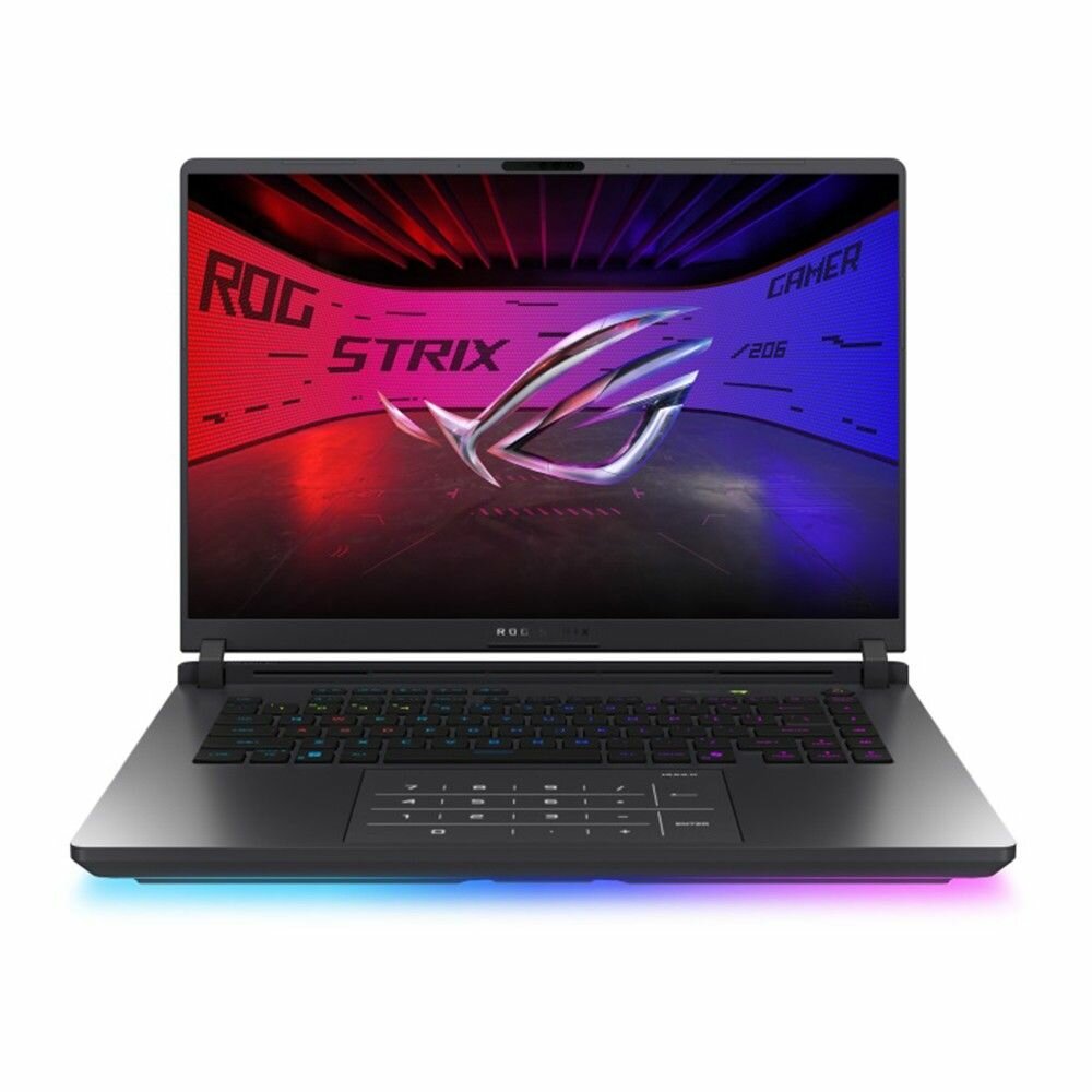 Asus Ноутбук ROG Strix G16 G615JMR - S5202 (90NR0LB1 - M00950) серый, 16" Grey WQXGA 240 Гц, Intel Core i7 14650HX, 16ГБ DDR5, 1ТБ SSD, NVIDIA GeForce RTX 5060 8ГБ, без системы