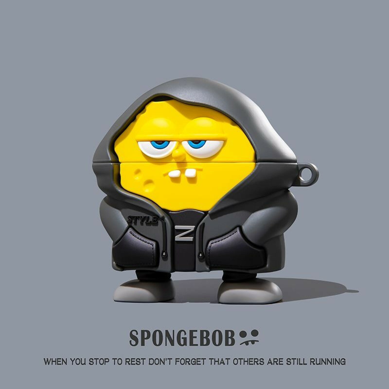 Чехол MyPads для наушников Apple Airpods Pro 2 из ударопрочного силикона с мультяшным дизайном