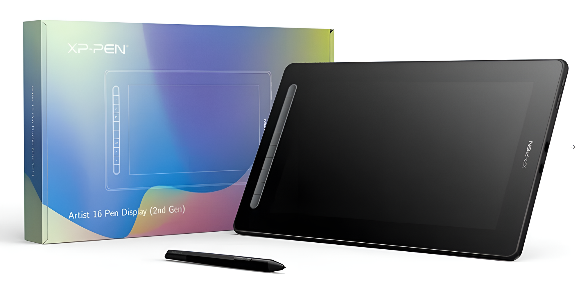 Планшет графический Xppen Artist16 2nd Gen, 15,4, 1920*1080 , черный