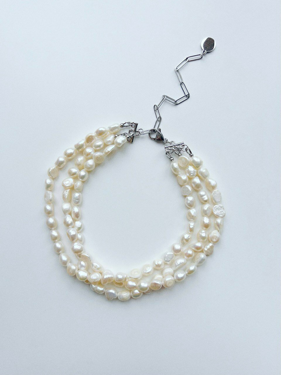 Чокер, жемчуг пресноводный