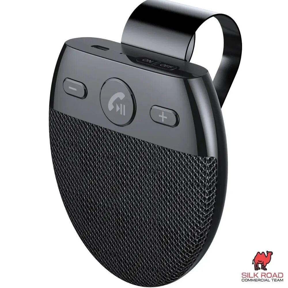 Bluetooth-гарнитура для авто на солнцезащитный козырек, спикерфон
