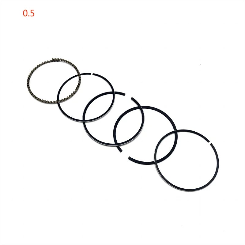 Кольца поршневые CG150/QJ150 62 мм, 0.5