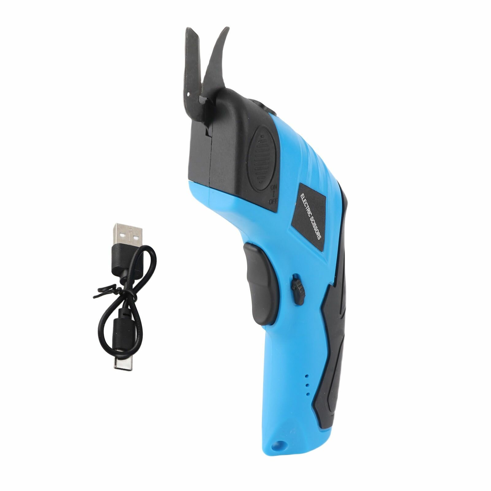 Беспроводные электрические ножницы для резки ткани, удобные в использовании, с USB-зарядкой