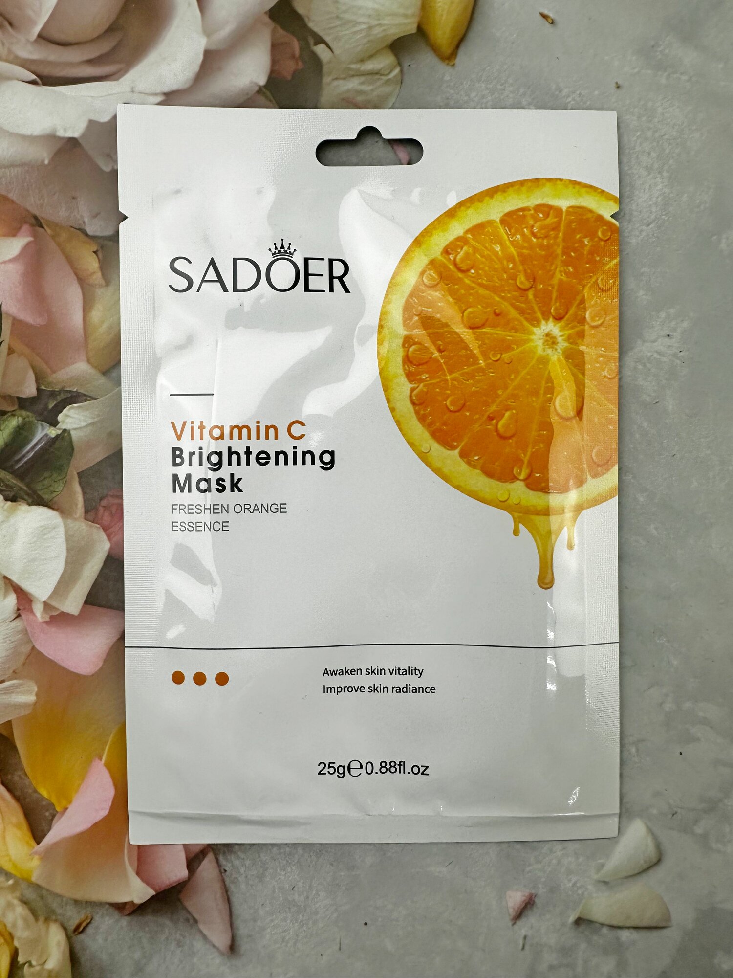 Маска для лица Sadoer Витамин С, 25г