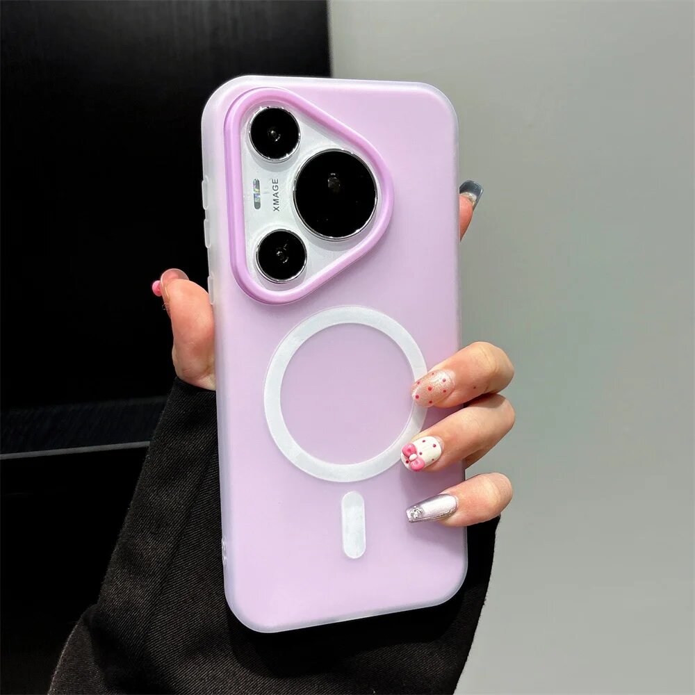 Чехол Huawei Pura 70 Purple с MagSafe
