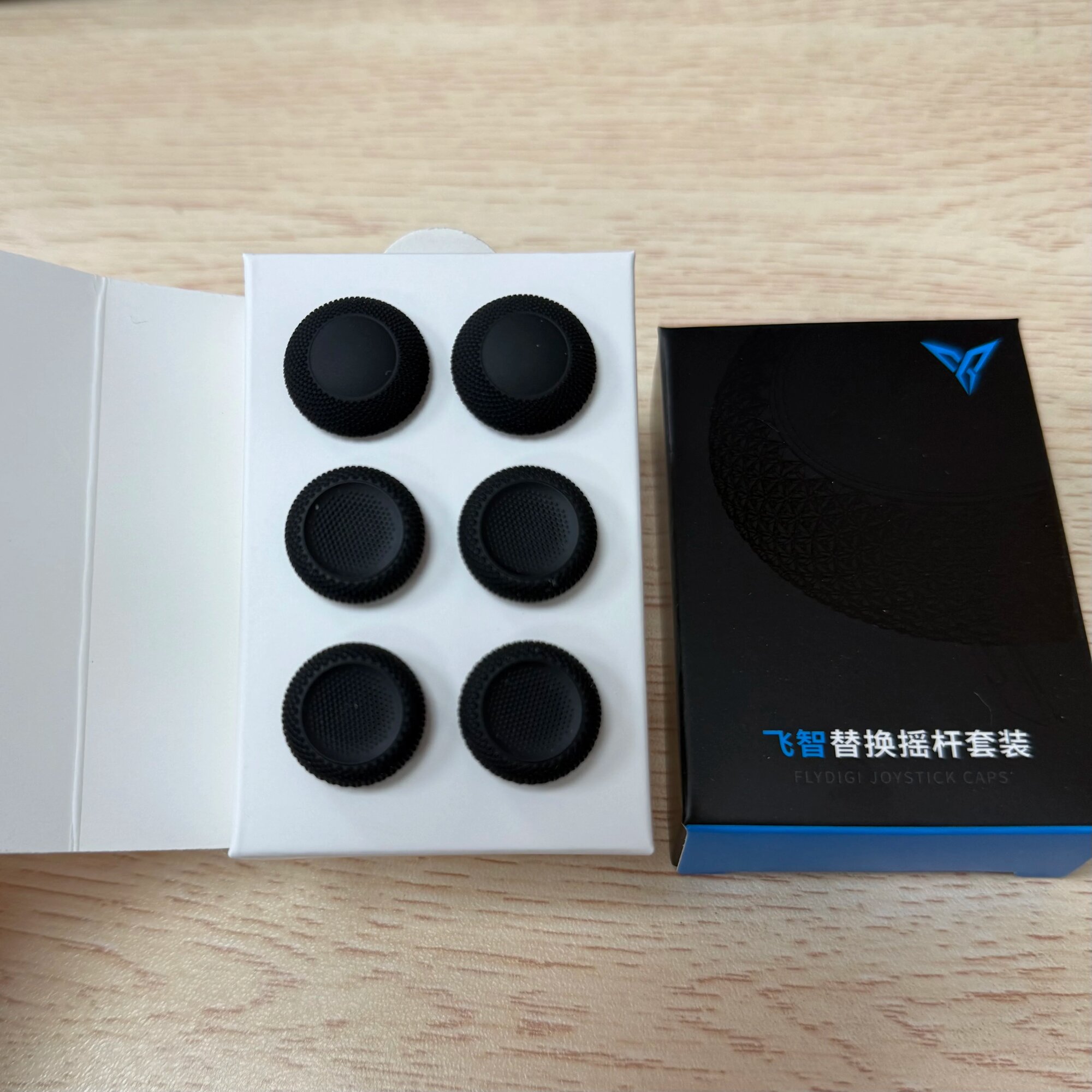 Flydigi Сменные джойстики 6 шт. для Apex 5/4/3, Vader 5, 4 Pro, Direwolf black 6 pcs