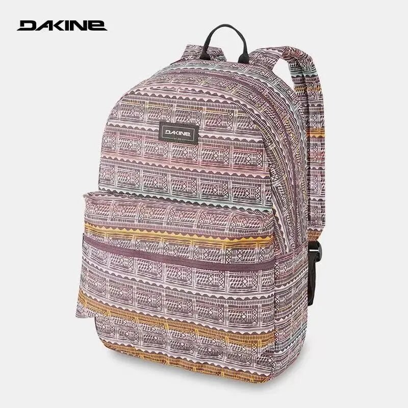 Рюкзак Dakine для женщин, стильный городской рюкзак с отделением для ноутбука, разноцветный, из полиэстера