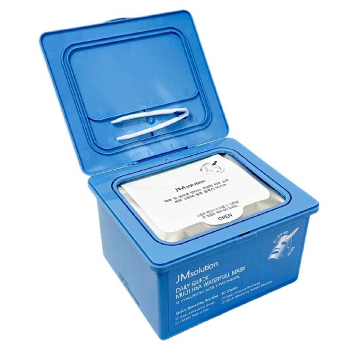 JMSolution Набор увлажняющих масок для лица (30шт)Mask Daily Quick Multi Hya Waterfull