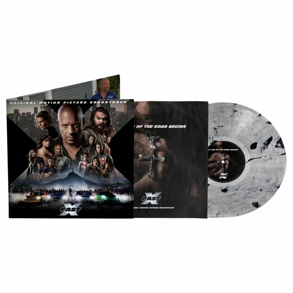 Виниловая пластинка OST Fast X (Clear Marbled Vinyl) (LP)