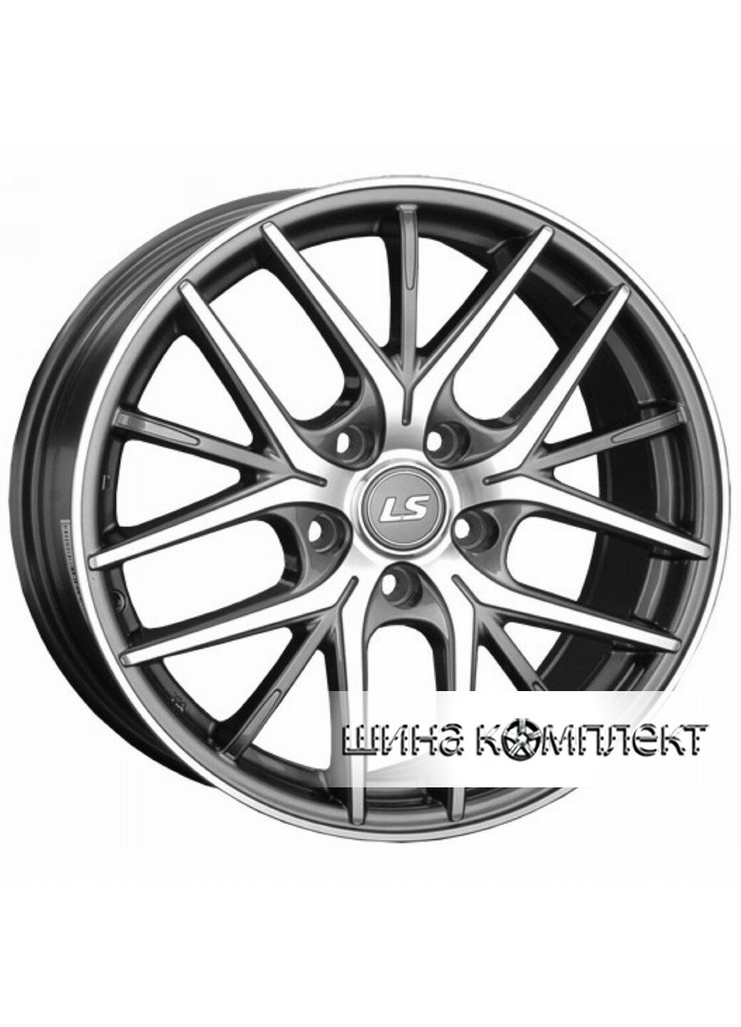 Колесный диск LS 315 6x15 4x100 ET50 60,1 GMF литой для автомобиля