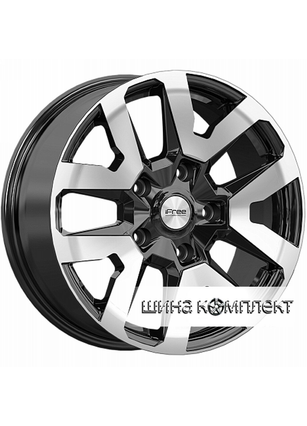 Колесный диск iFree Original Трикстер (Niva) (КС1170) 7x17 5x139,7 ET40 98 Алмаз черный