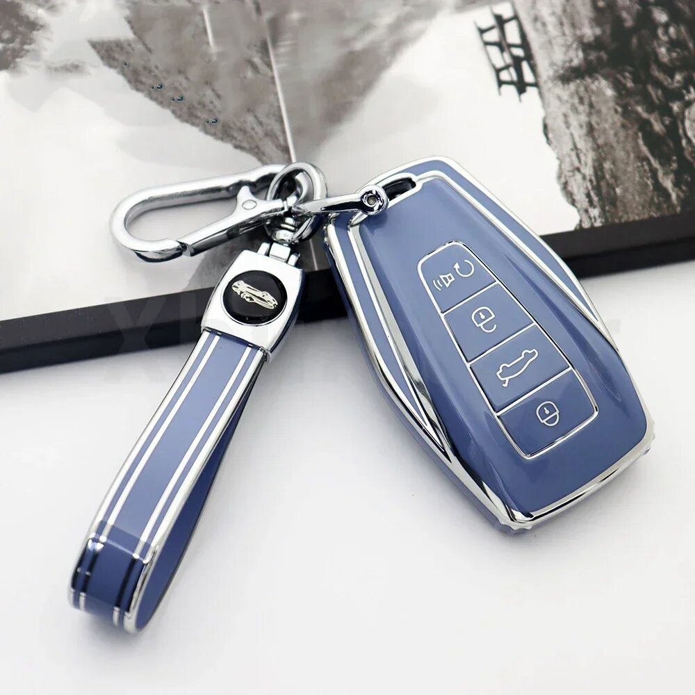 Чехол для ключа Geely Coolray Atlas Boyue grey set