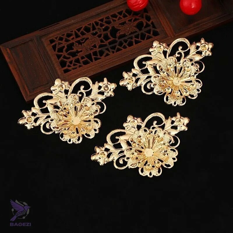 Филигрань 66*26 - 10 шт розовое золото-2