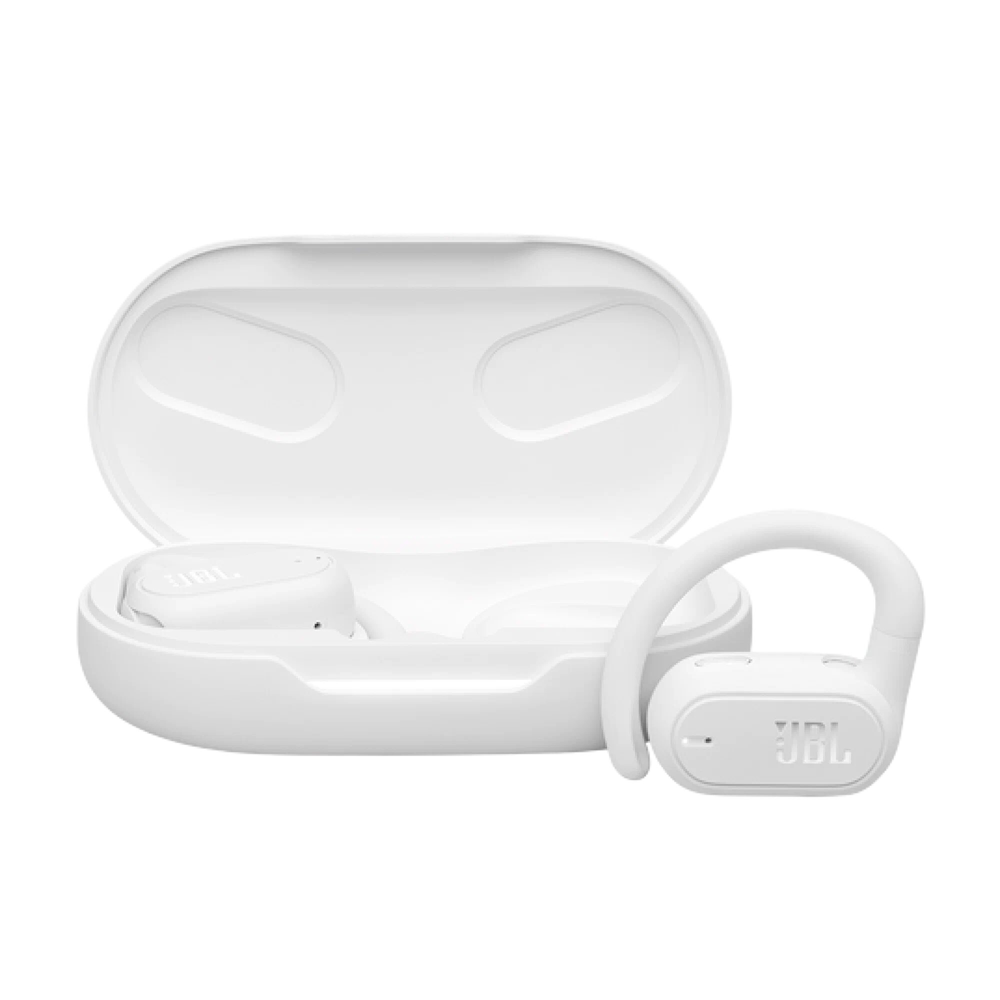 Беспроводные Bluetooth наушники JBL Soundgear Sense White- OWS Беспроводные открытые спортивные наушники