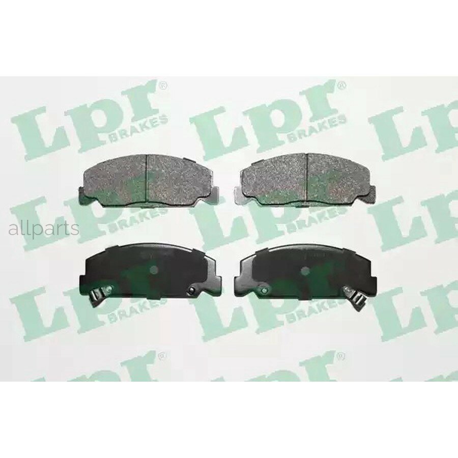 LPR 05P083 Колодки тормозные HONDA ACCORD 1.6/1.8 83-85/CIVIC 1.4-1.6 88-95 передние