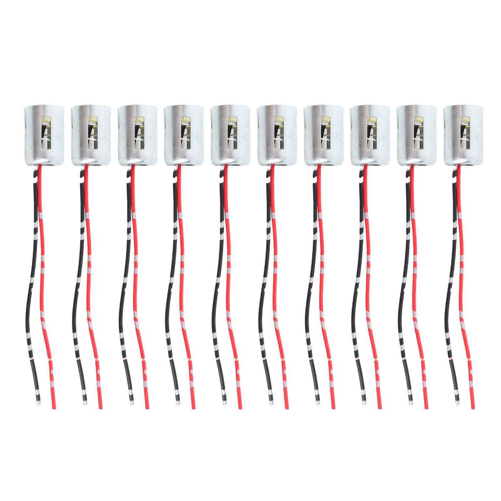 10 шт патронов ламп для поворотников 1157 с проводами