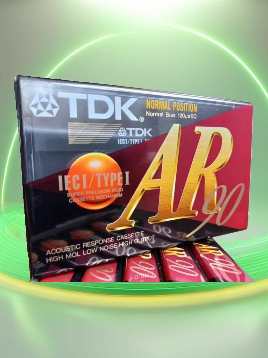 Аудиокассета TDK AR90 crom (1990 г,1 шт)