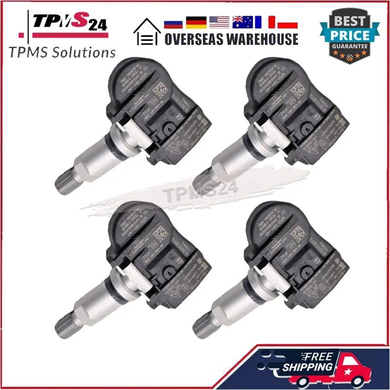 Датчик давления в шинах 4X для Acura NSX RDX Honda Odyssey Pilot Ridgeline 433 МГц TPMS датчик 42753-T6N-A01 42753-TG7-A51