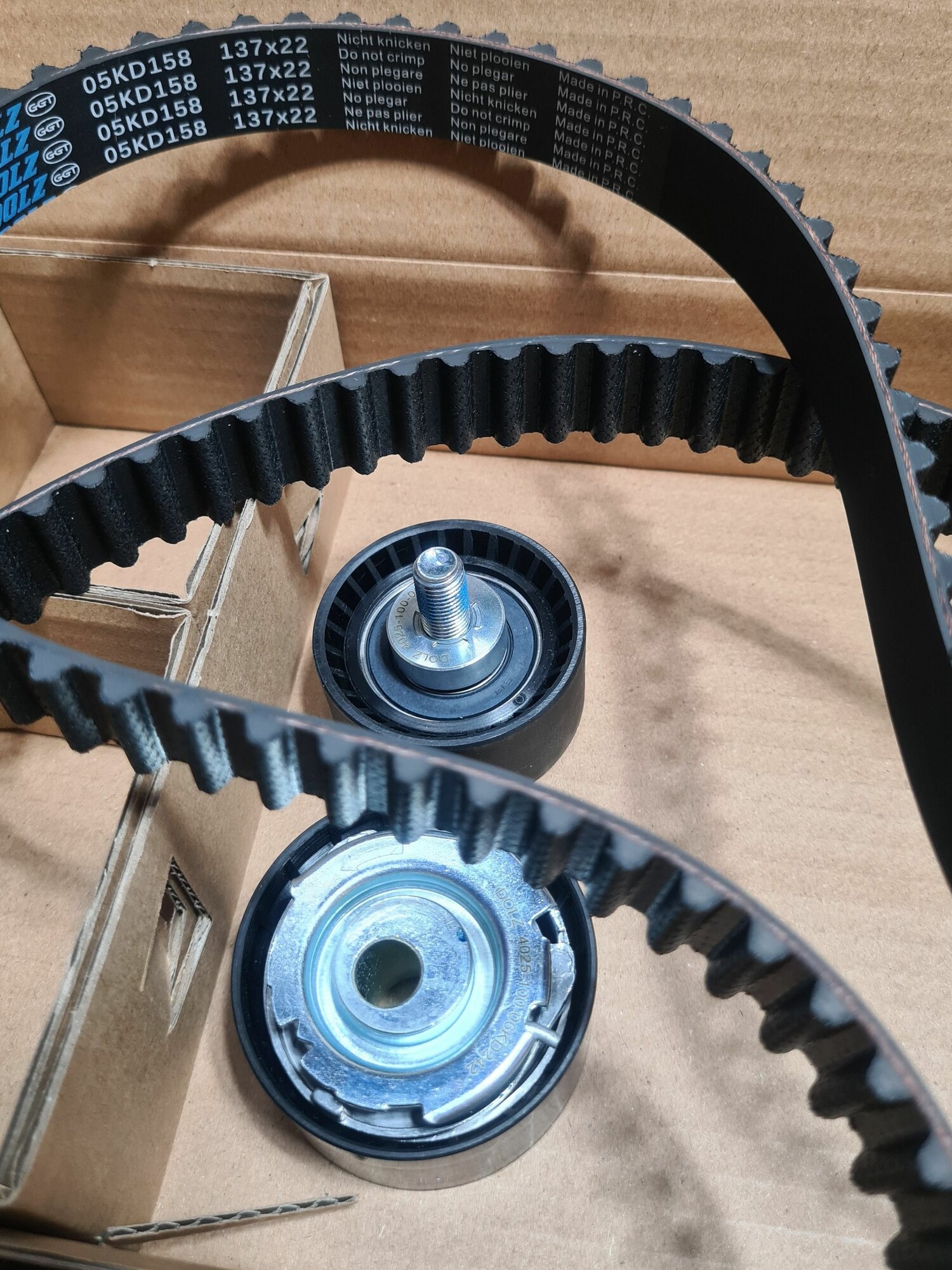 Комплект ГРМ Dоlz для Веста, Приора 1,6/1,8 16V