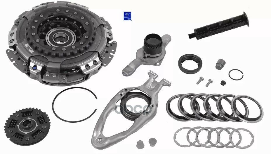 Комплект сцепления VAG 1.6D, 2.0D (под сухую) DSG DQ200 Sachs арт. 3000943004