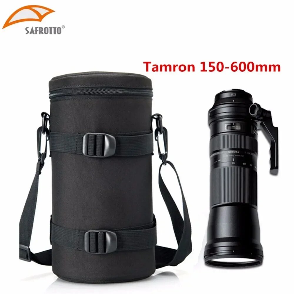 Чехол для объектива камеры 13 х29, 5 см, чехол для объективов Tamron 150-600 мм Sigma 150-600 60-600 мм, 150-500 и Nikon 200-500 мм